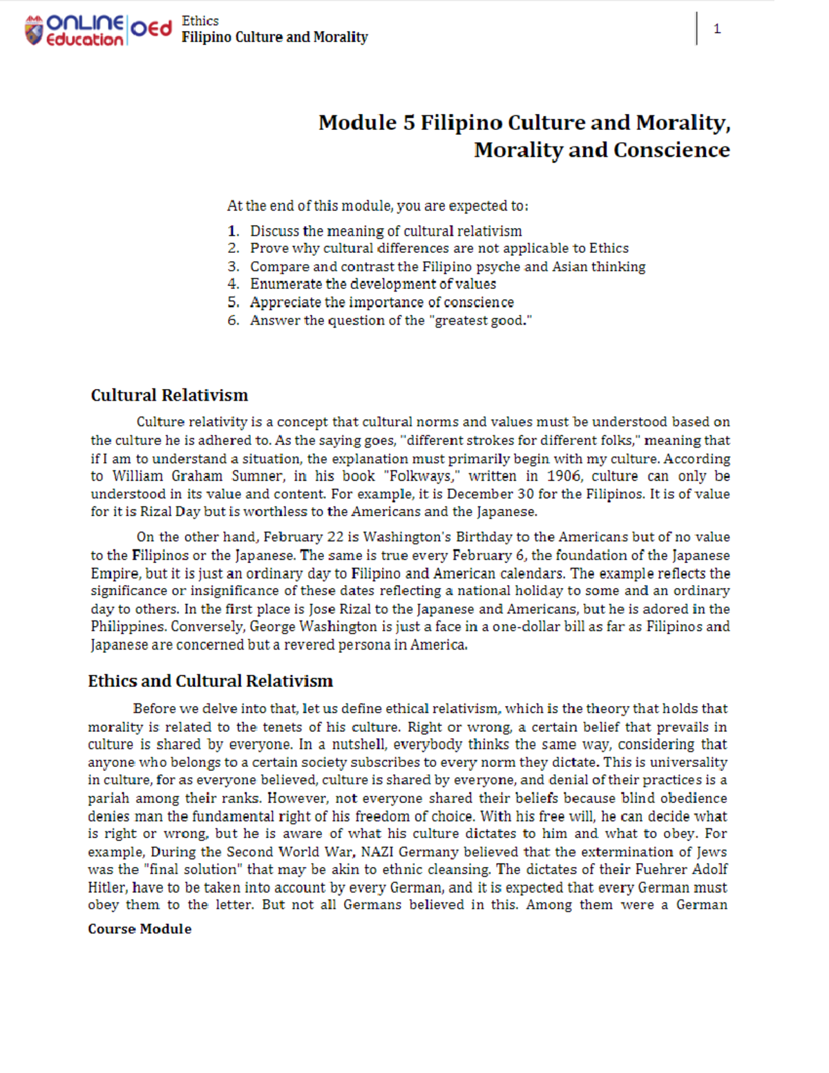 Ethics Lesson 5 - Business Ad - Studocu