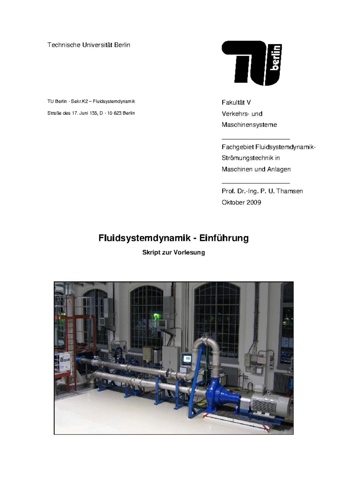 FSD1-Skript - Vorlesungsnotizen FSD - 1 - Technische Universität Berlin ...