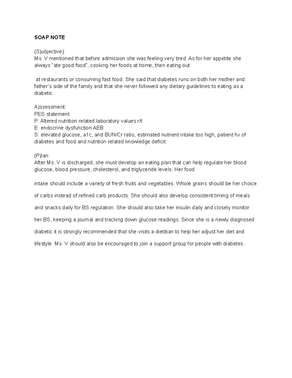 SOAP note-notes - SOAP note lecture notes. How to write. (Professor ...