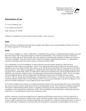 JUS-441 T6 Motion in Limine Updated 1 - JUS-441 Topic 6 Motion in ...