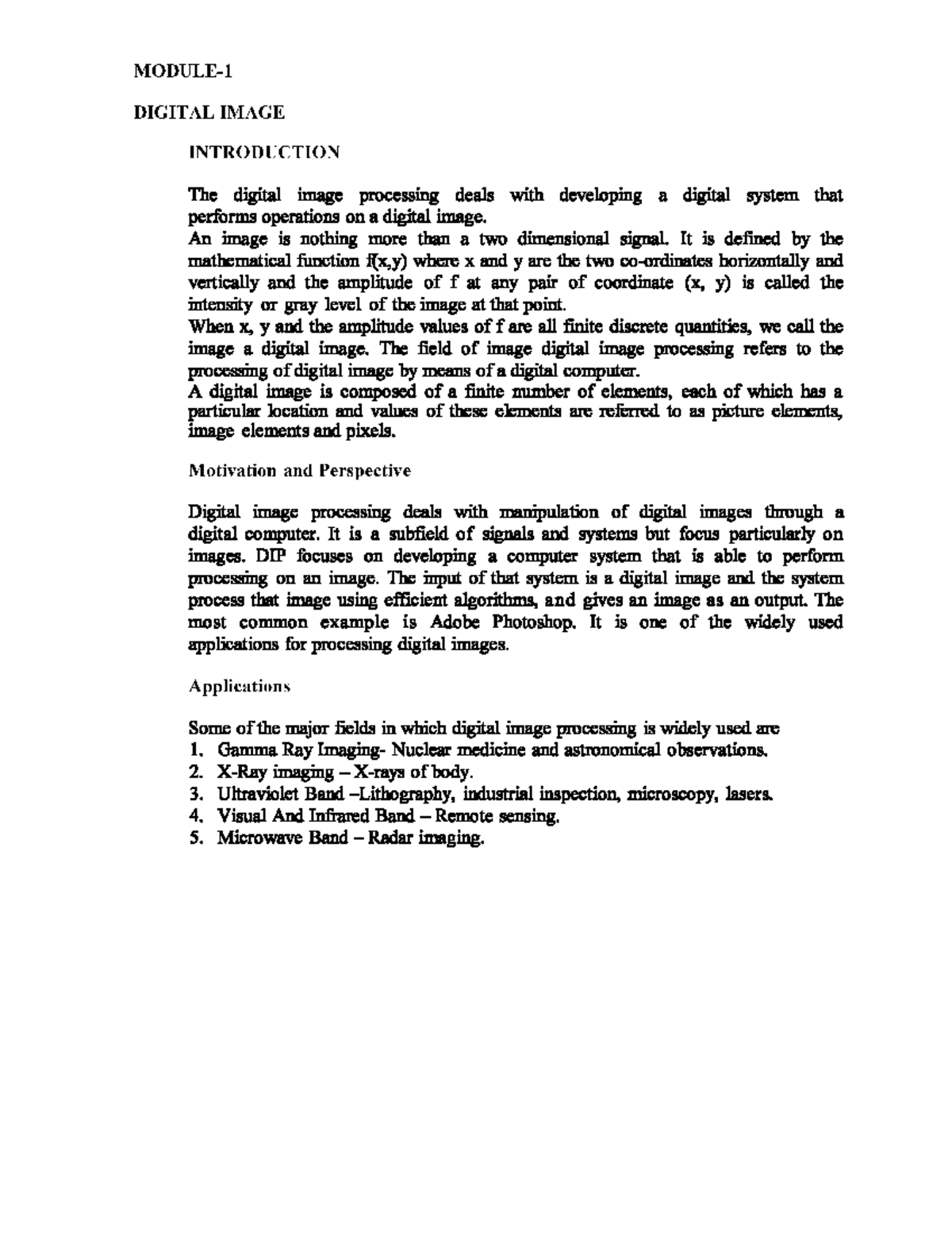 DIP note1 - notes - computer science - Studocu