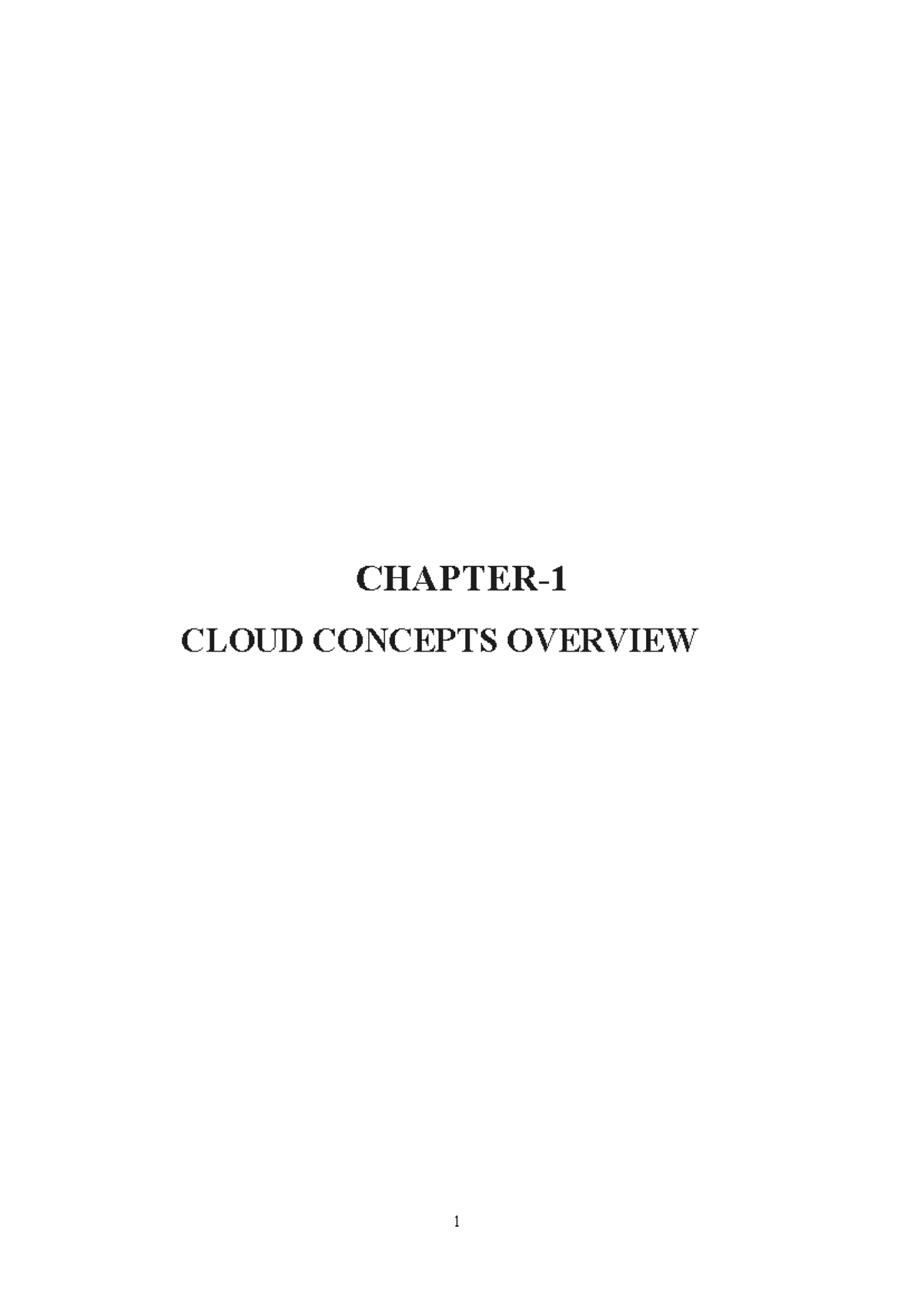 2012 1 A1296 Cloudreport - CHAPTER- CLOUD CONCEPTS OVERVIEW 1 1 ...
