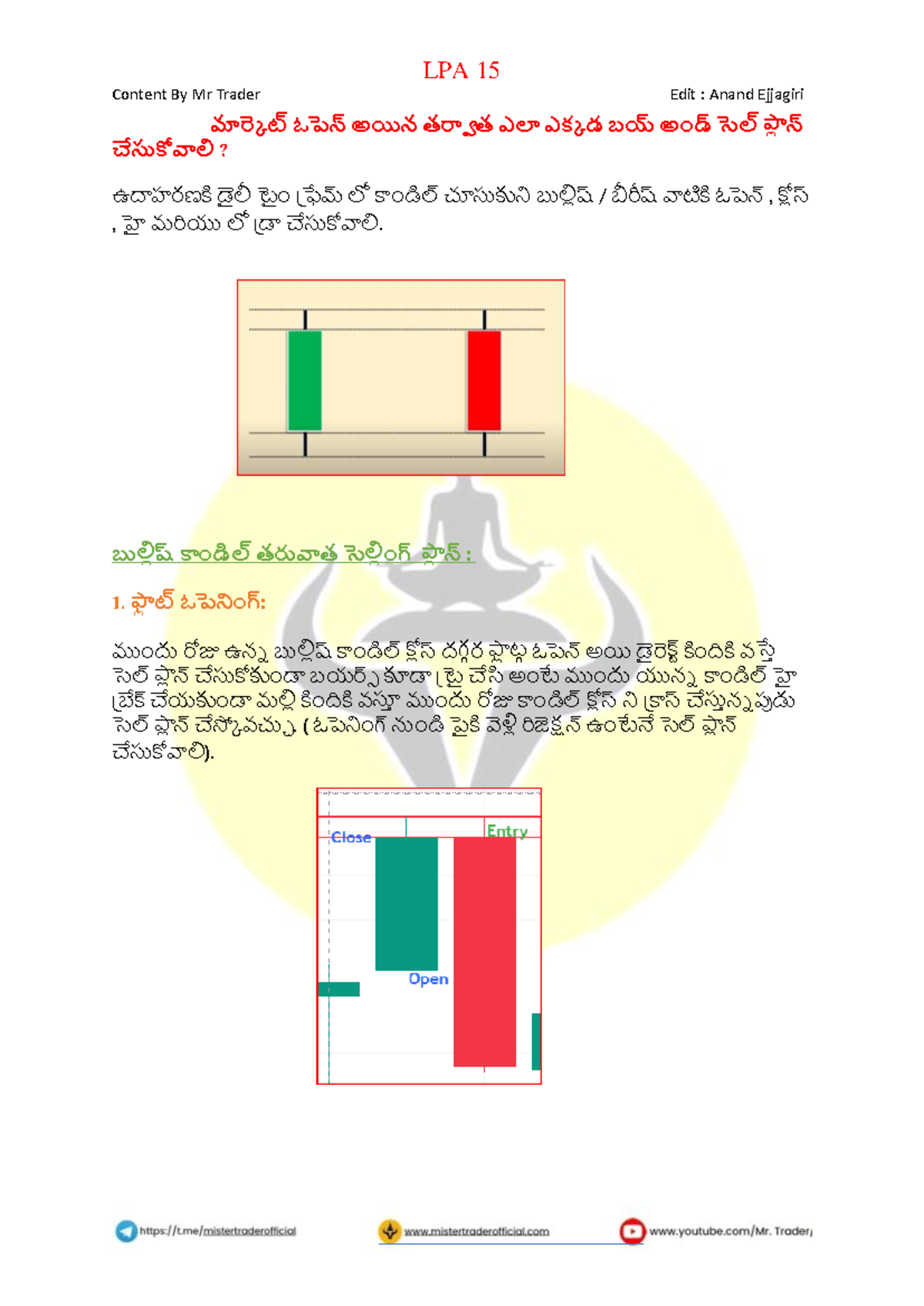 LPA-15 - action - Content By Mr Trader Edit : Anand Ejjagiri మార్కె ట్ ...
