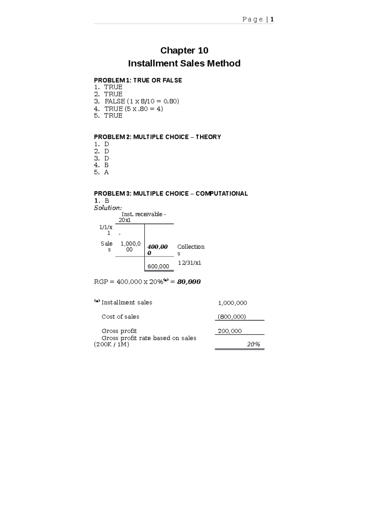 Advance-accounting-installment-sales-manual-millan compress - Chapter ...