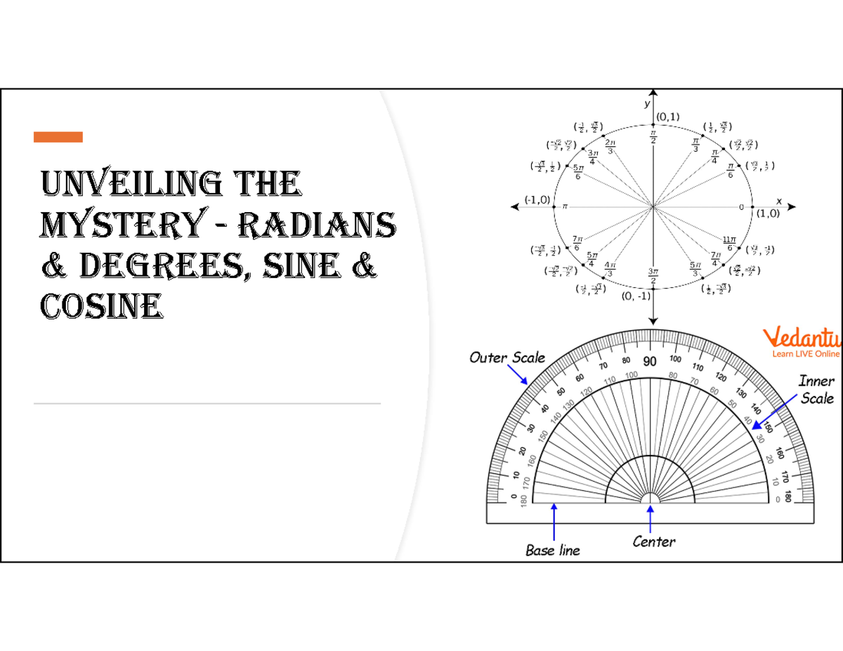 Presentation SPH4U - Unveiling the Mystery - radians & degrees, sine ...