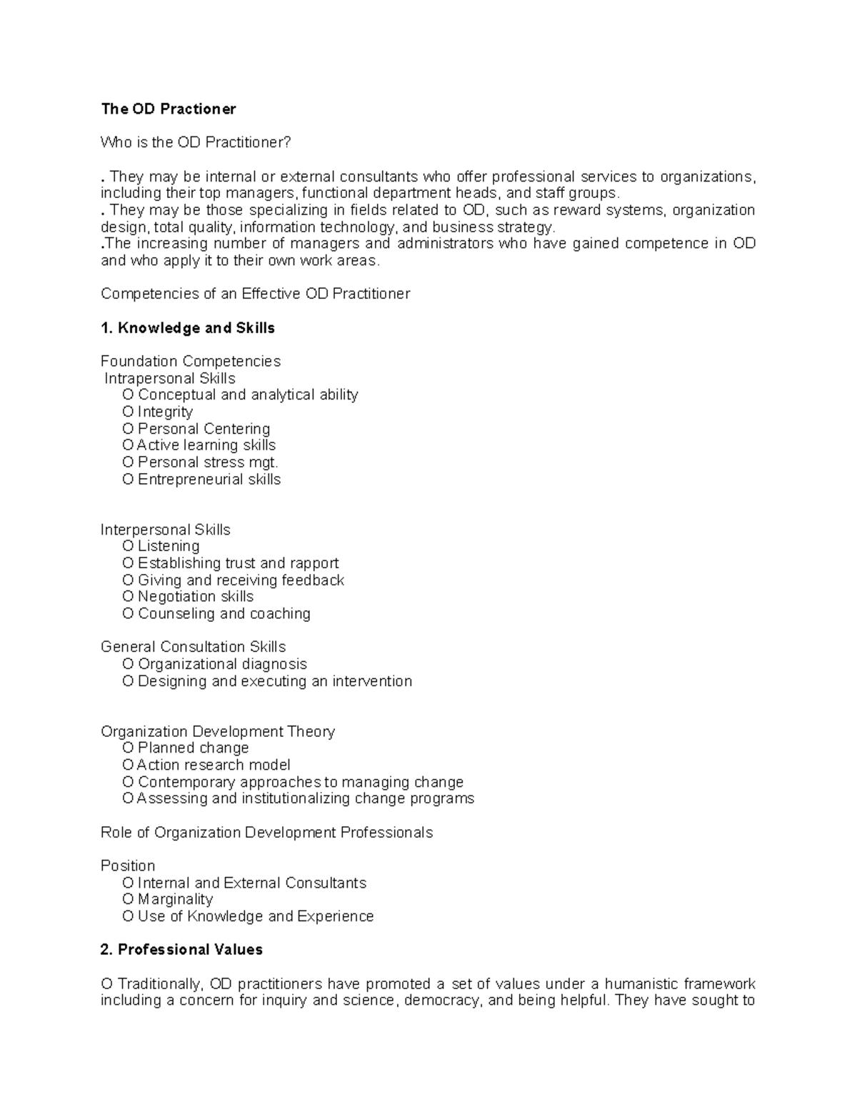 3 OD - Practitioner - Lecnotes - Mechanical engineering - Studocu
