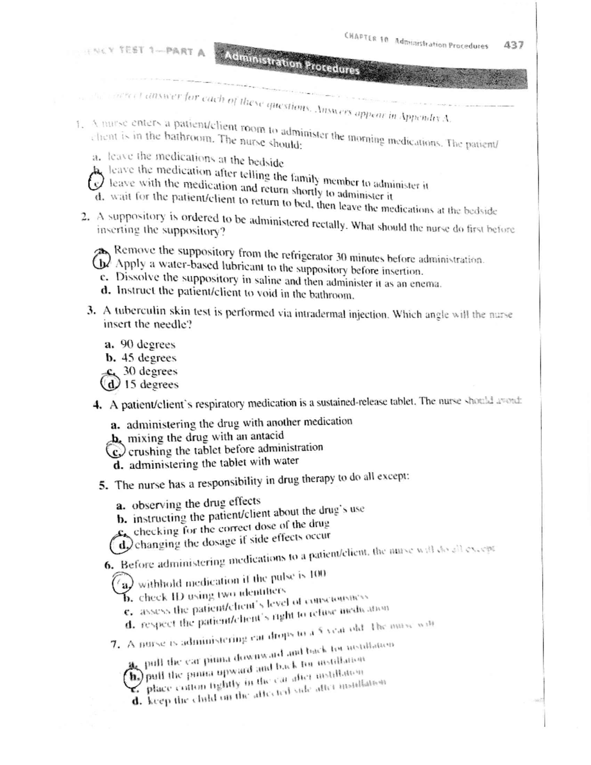 Med math chapter 10 - practice medication math - (lA!irB t 1. eri \ Tr ...