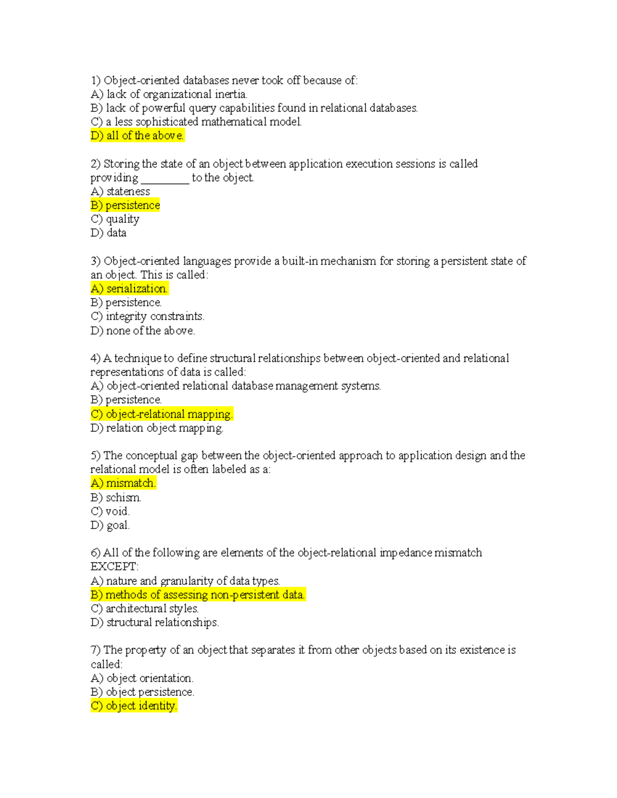 Ex 8B - graded assignments given by professor in every lecture - CS331 - Studocu