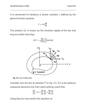Aircraft Structures 1 - ktu qbank - Studocu