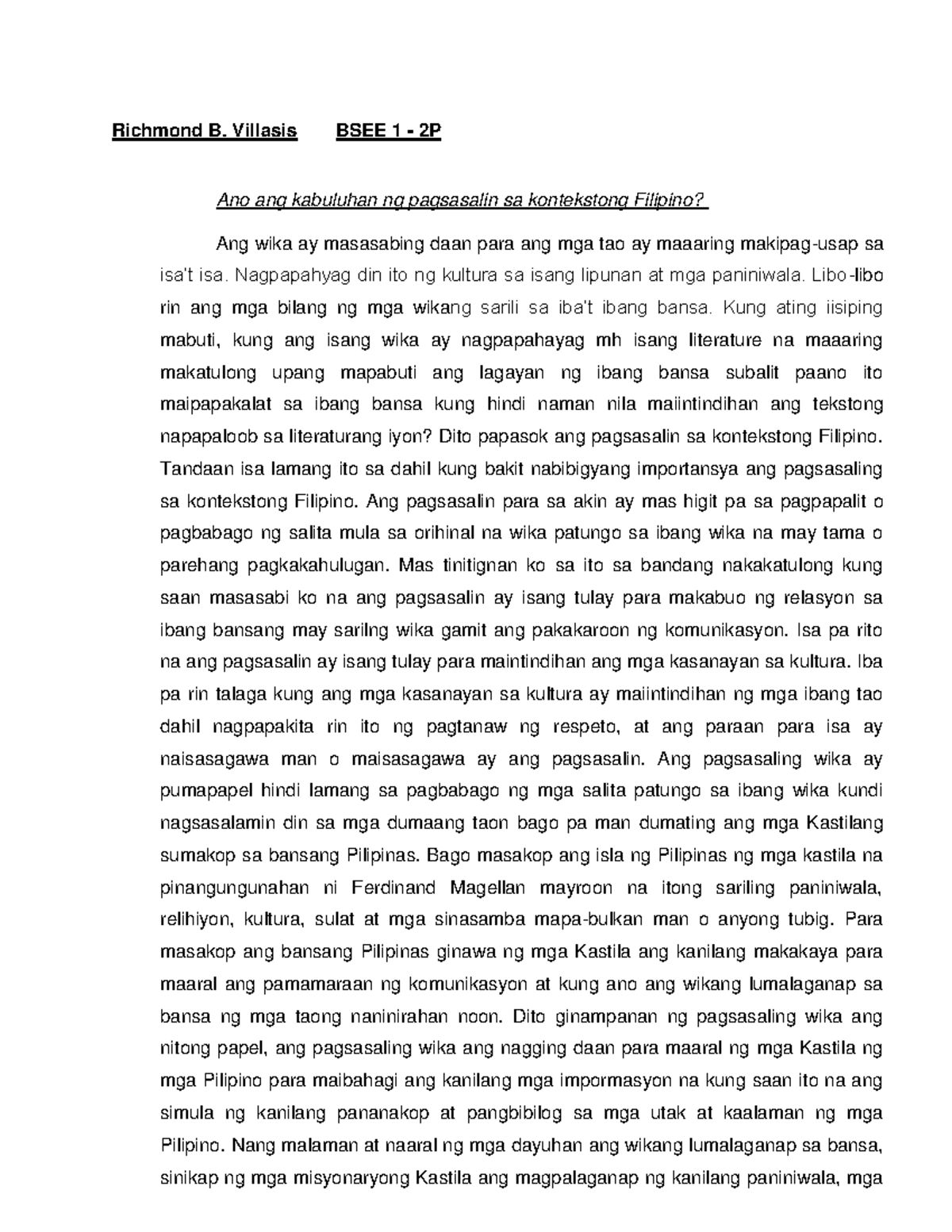 Pahina 56 - Villasis - FILIPINOHIYA - Richmond B. Villasis BSEE 1 - 2P ...