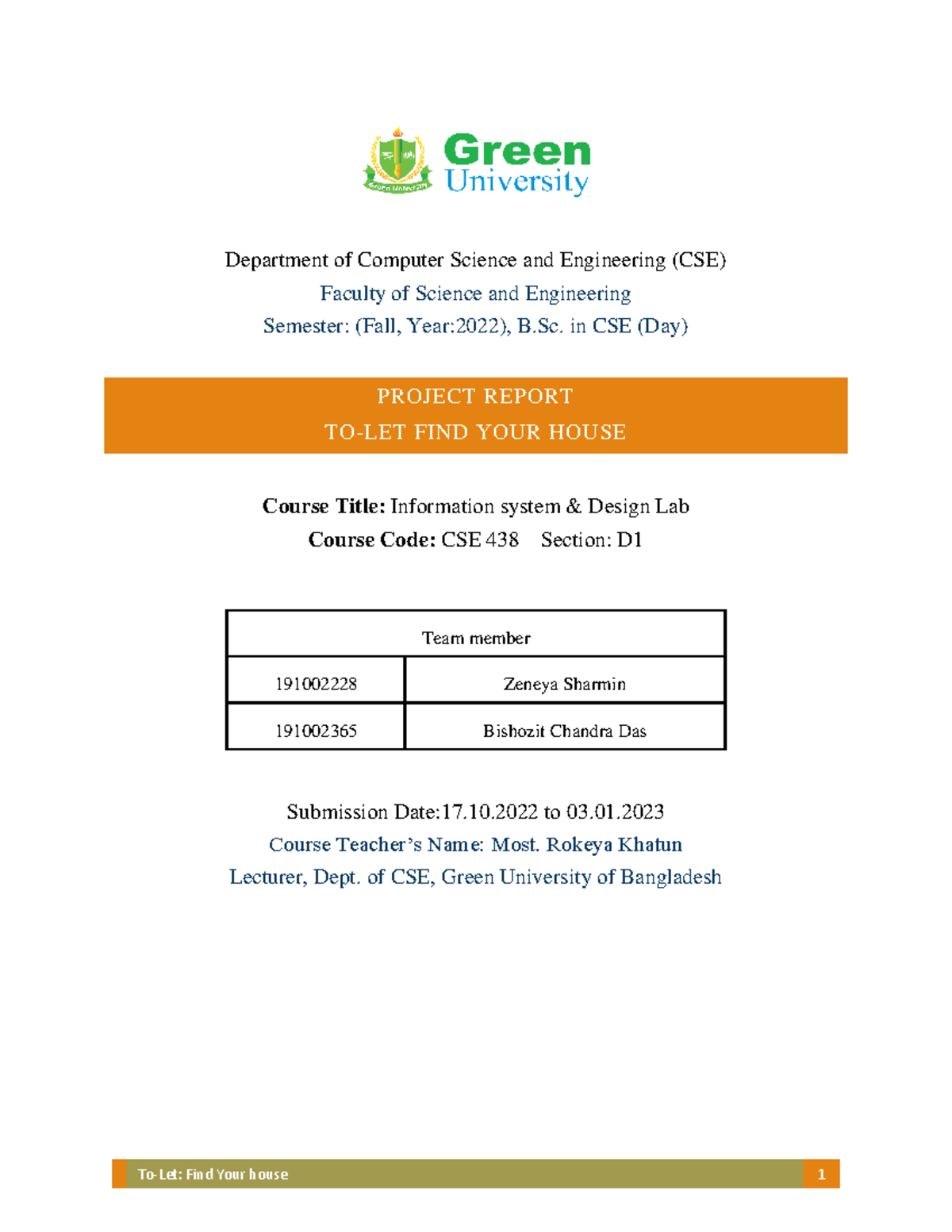 191002228 191002365 ISD project report - Department of Computer Science ...