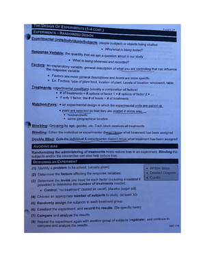 Chapter 1 Statistics - 1 INTRODUCTION TO THE PRACTICE OF STATISTICS ...