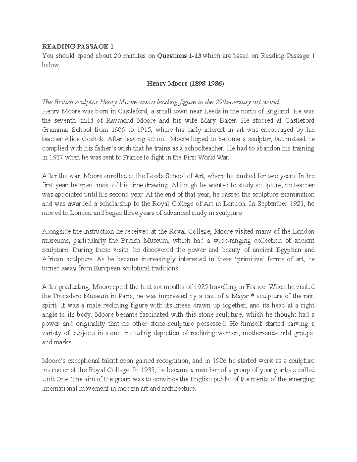 7Science and Space - READING PASSAGE 1 You should spend about 20 ...