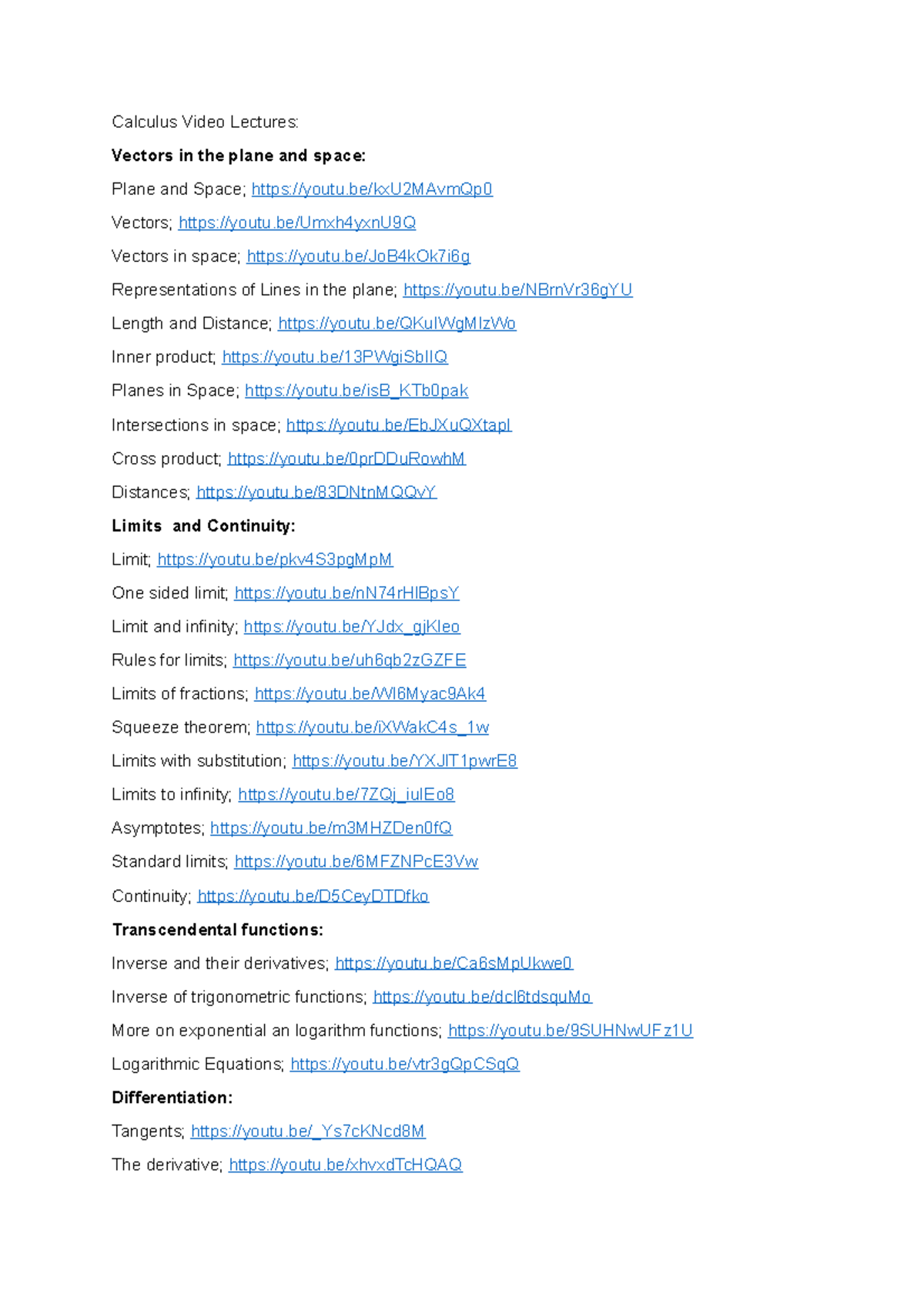 Calculus Video Lectures - Calculus Video Lectures: Vectors in the plane ...
