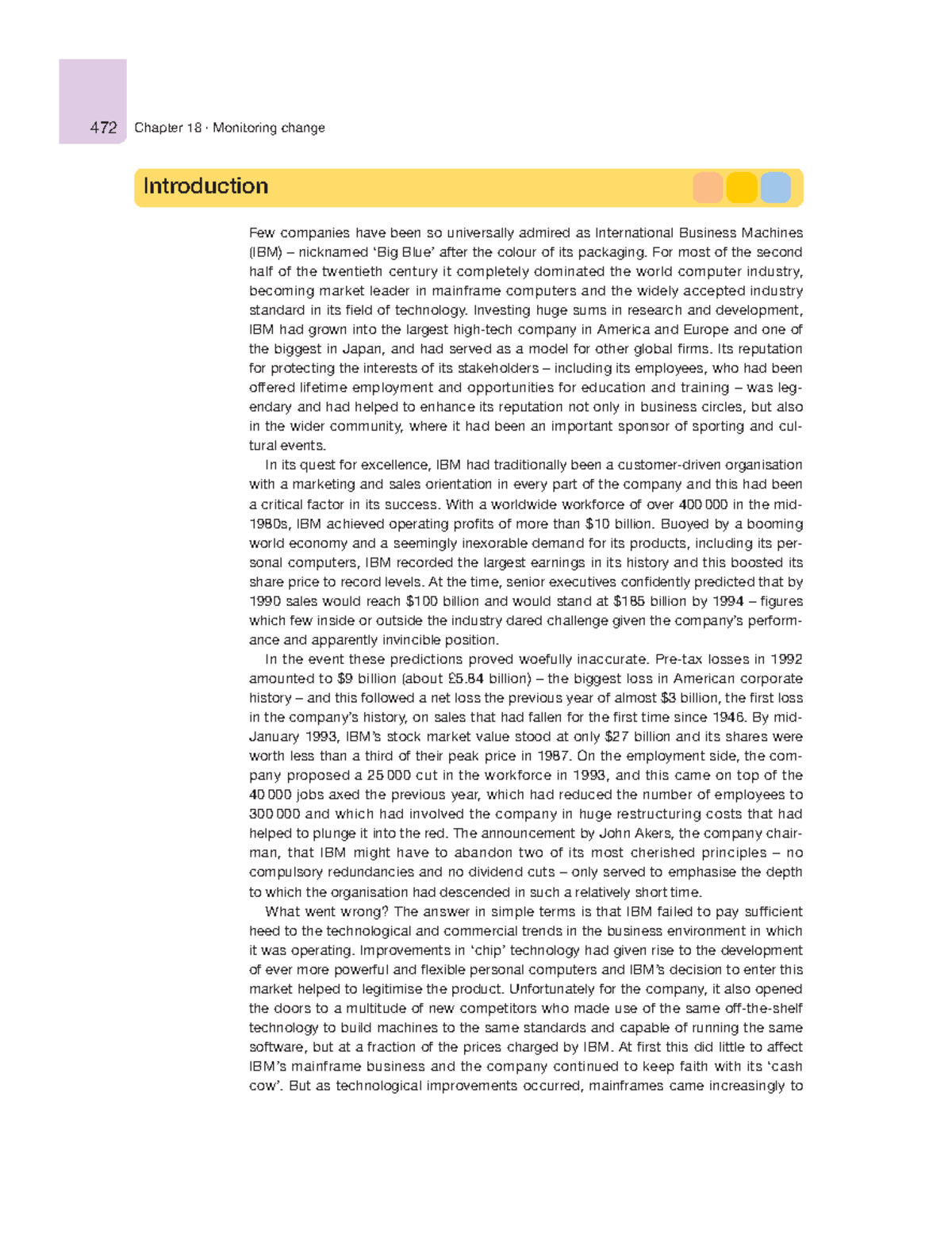 The Business Environment ( PDFDrive )-84 - 472 Chapter 18 · Monitoring change Few companies have ...