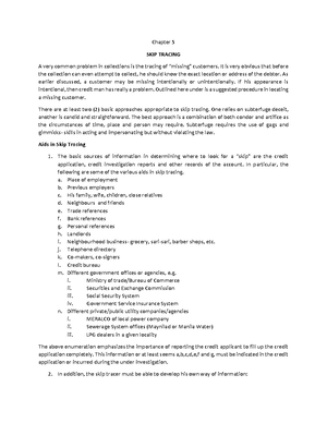 Chapter 3- THE Interview - Chapter 3 THE INTERVIEW As soon as a problem ...