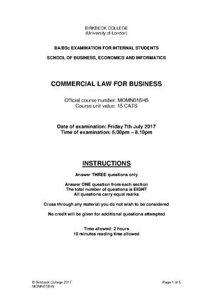 House style document - LLB / GELLB Programme House Style In line with ...