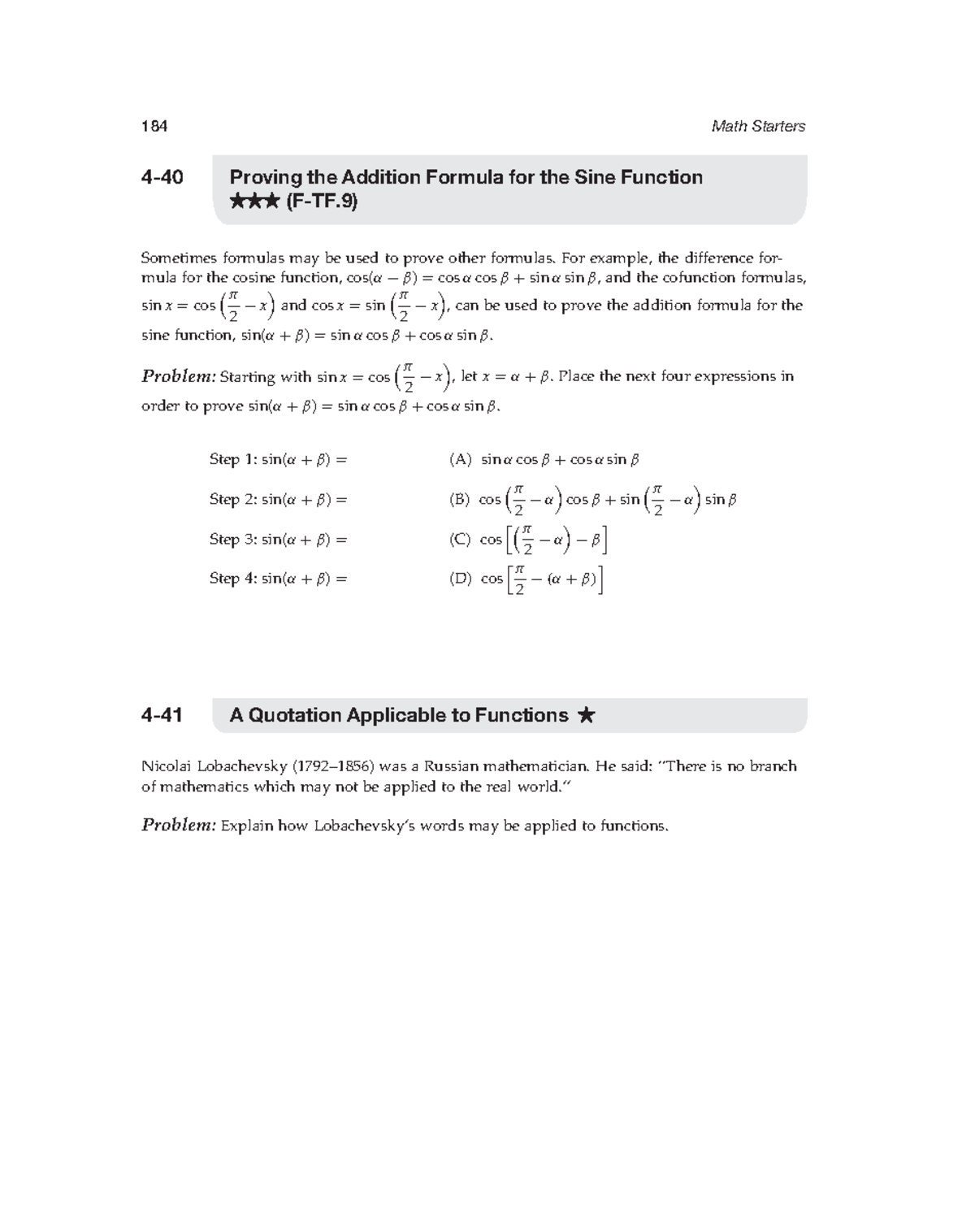 Math Starters 5- to 10-Minute Activities Aligned with the Common Core ...