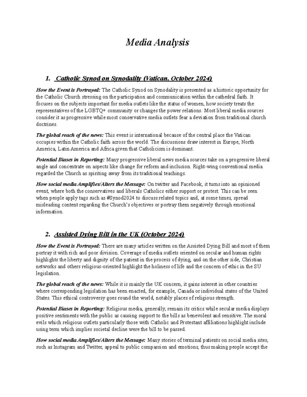 Calanoga-Global Media and Religious Landscapes - Media Analysis 1 ...