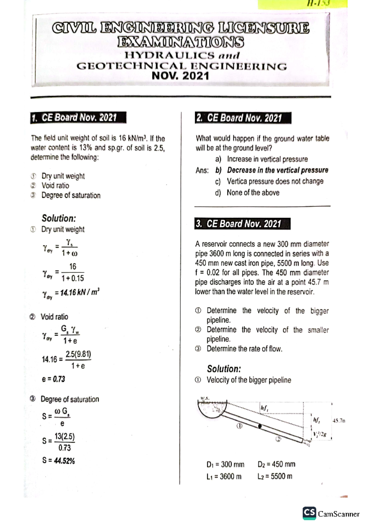 HGE 2021 - Civil Engineering - Bachelor of Science in Architecture ...