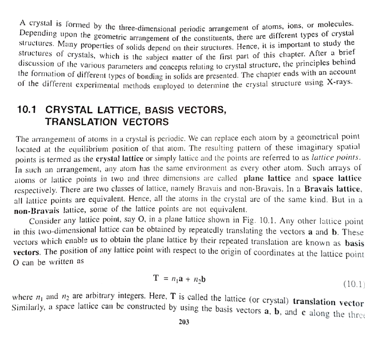 Crystal structure and bonding introduction - A crysal is lormed by the ...