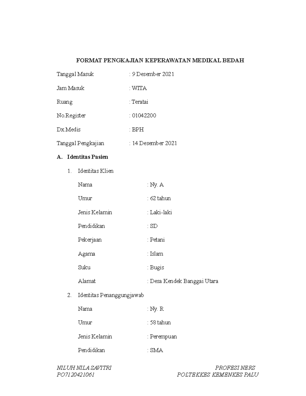 Askep Tn.Amin Teratai - asuhan keperawatan - FORMAT PENGKAJIAN ...