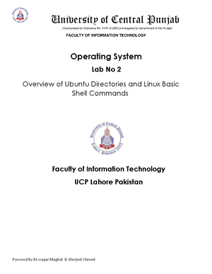 Lab manual posix semaphores - Department of Computer Science, COMSATS ...