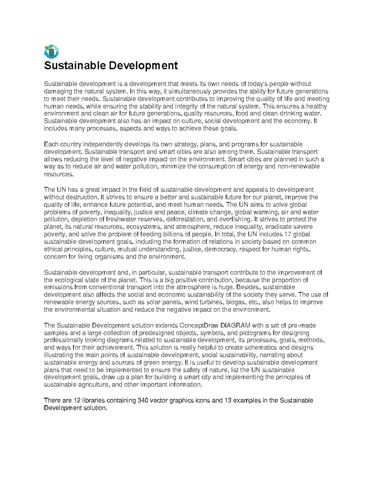 Sustainable Development - Sustainable Development Sustainable ...