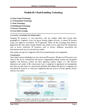CC Module-3 - Cloud Computing is a branch of computer science that ...