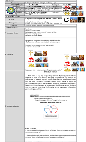 Activity - TLE-Cookery - Name: ________________________ Gr. & Section ...