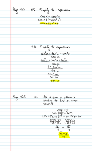 Vector-Parametric-Review-WS with answers - Precalculus Review Name ...