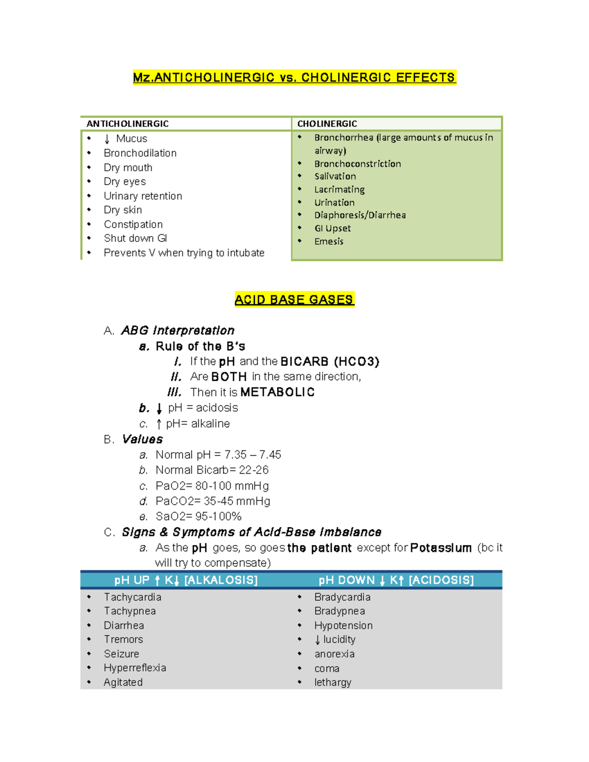 Mark-Klimek- NCLEX-RN lecture note - Nursing - OLFU - Studocu