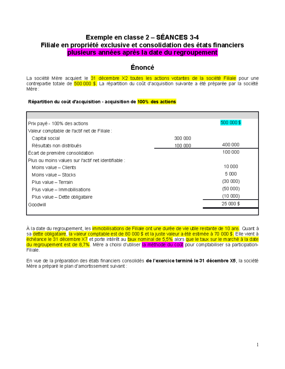 Exemple en classe 2 Séances 3-4 A2020 - Exemple en classe 2 – SÉANCES 3 ...
