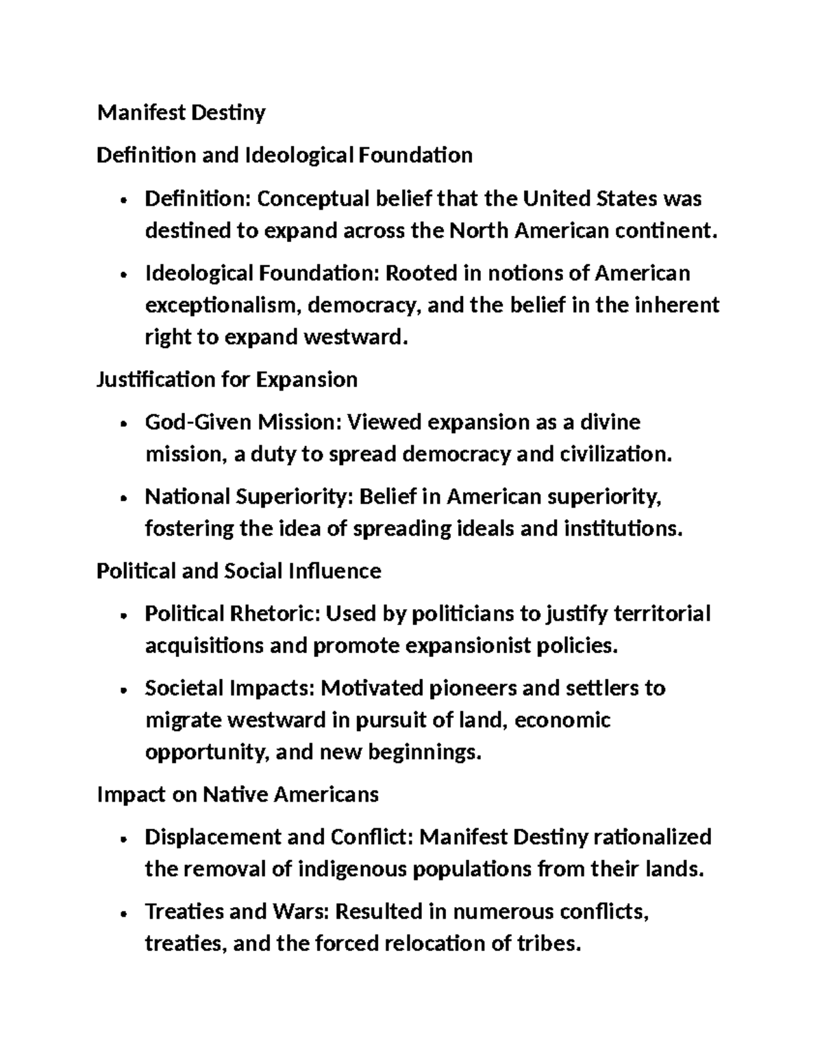 Westward Expansion in 19th - Manifest Destiny Definition and ...