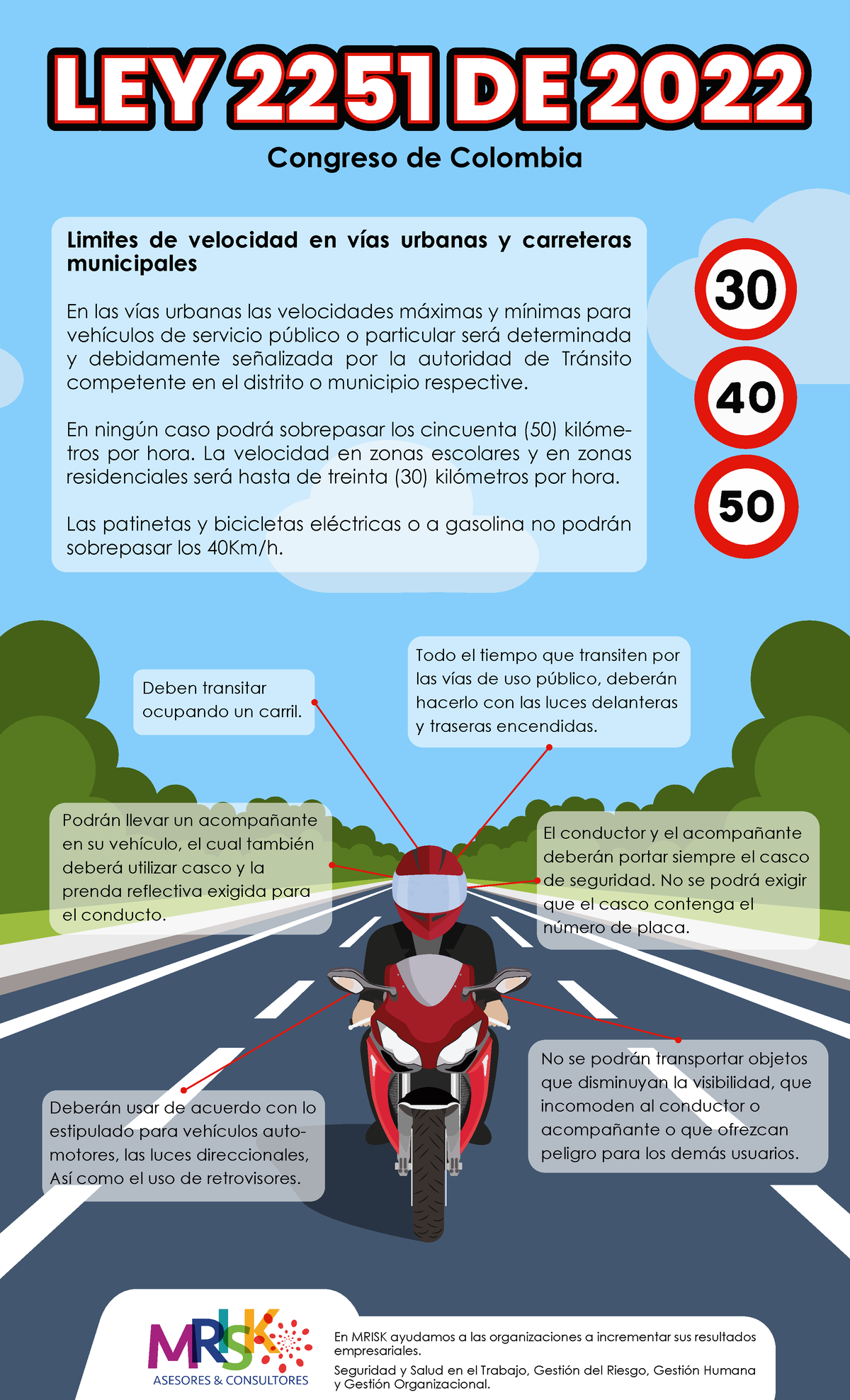 Seguridad VIAL - BOLETIN SST - En MRISK ayudamos a las organizaciones a ...