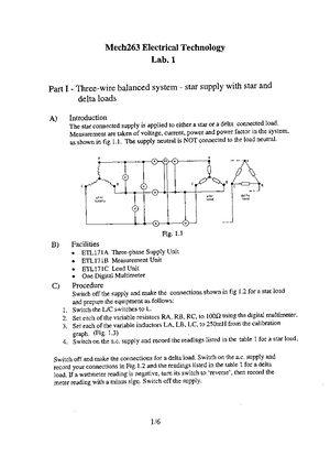Tb chp 1 ans - Electrical Technology - Studocu