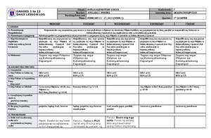 Annex E Classroom Observation Process - DepEd Complex, Meralco Avenue ...