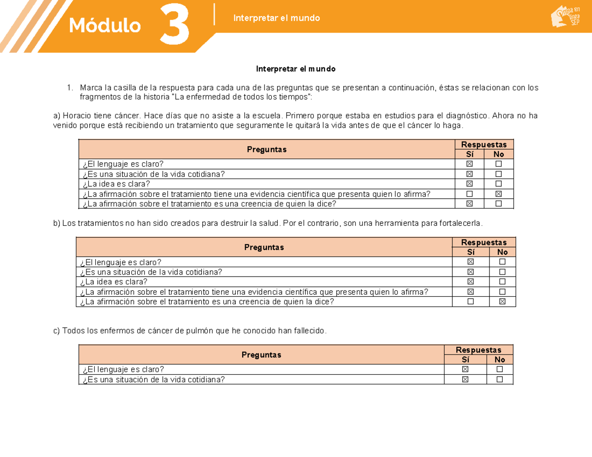 Interpretar el mundo - Actividad módulo 3 - Interpretar el mundo ...