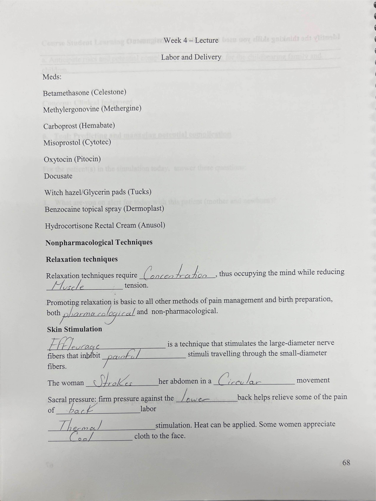 Nur166 Week 4 HW - NUR 166 - Studocu