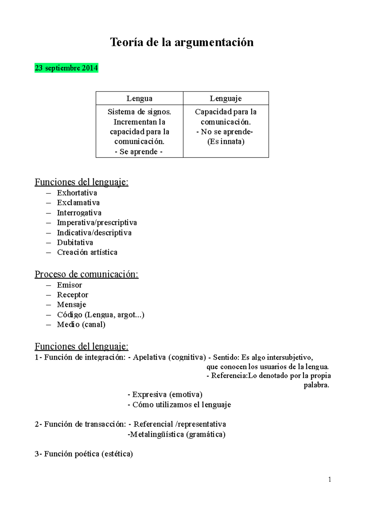 Apuntes Teoría de La Argumentación - Teoría de la argumentación 23 ...
