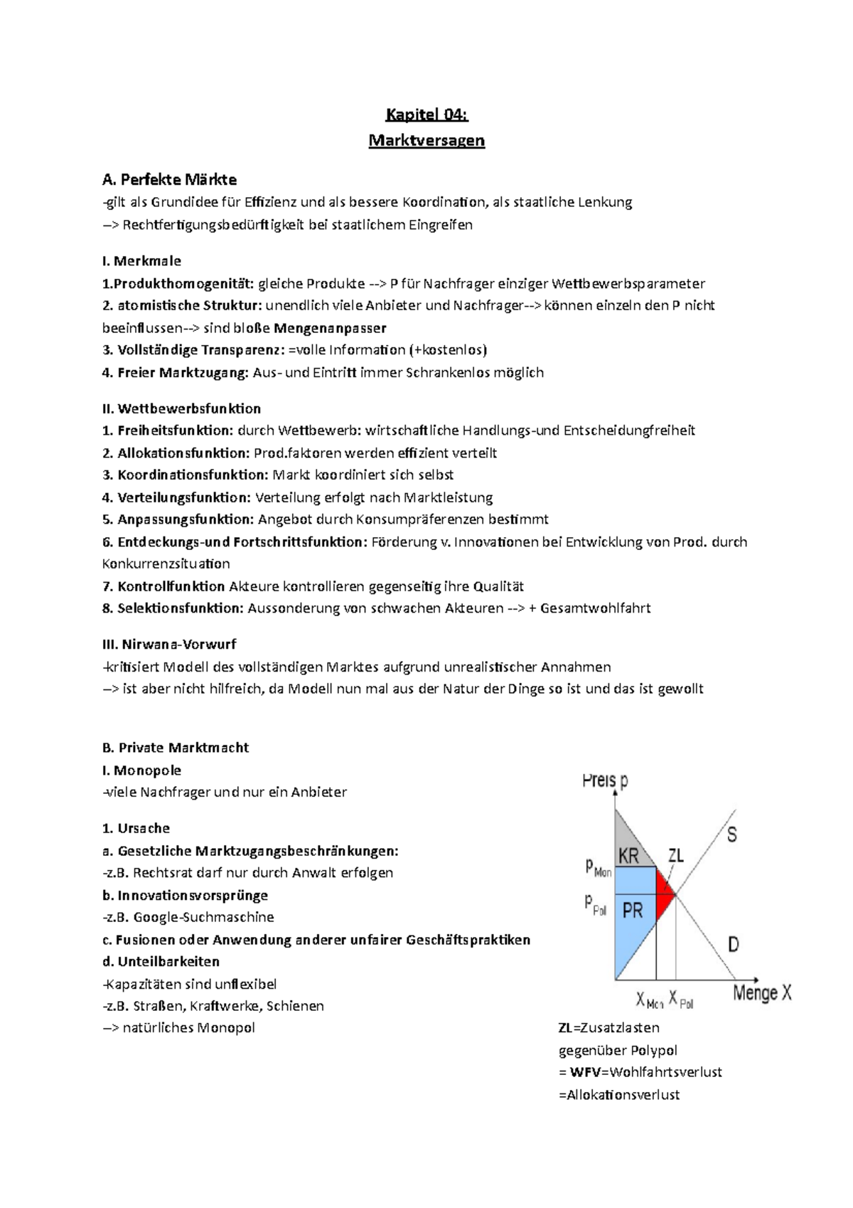 04 Marktversagen - Kapitel 04: Marktversagen A. Perfekte Märkte -gilt ...
