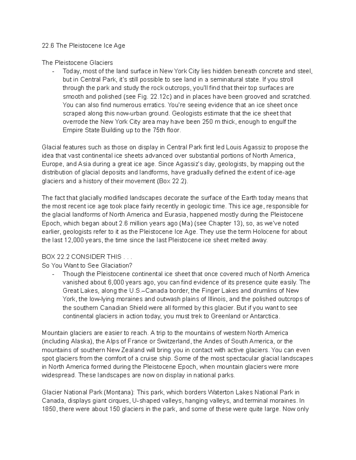 Chapter 22 - Prof Casale - Earth: an Introduction to Physical Geology ...