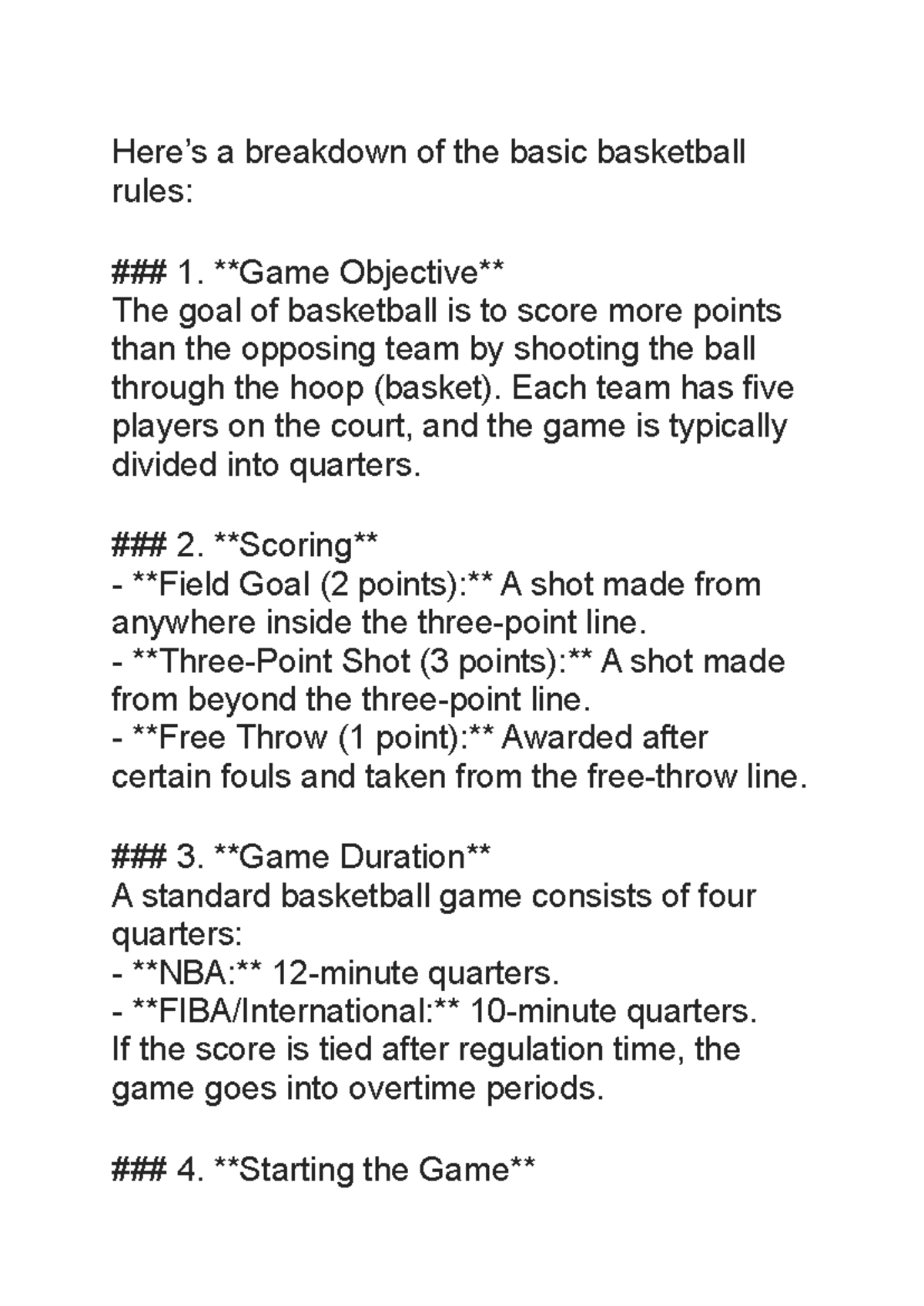 Basketball 240912 051215 - Here’s a breakdown of the basic basketball ...