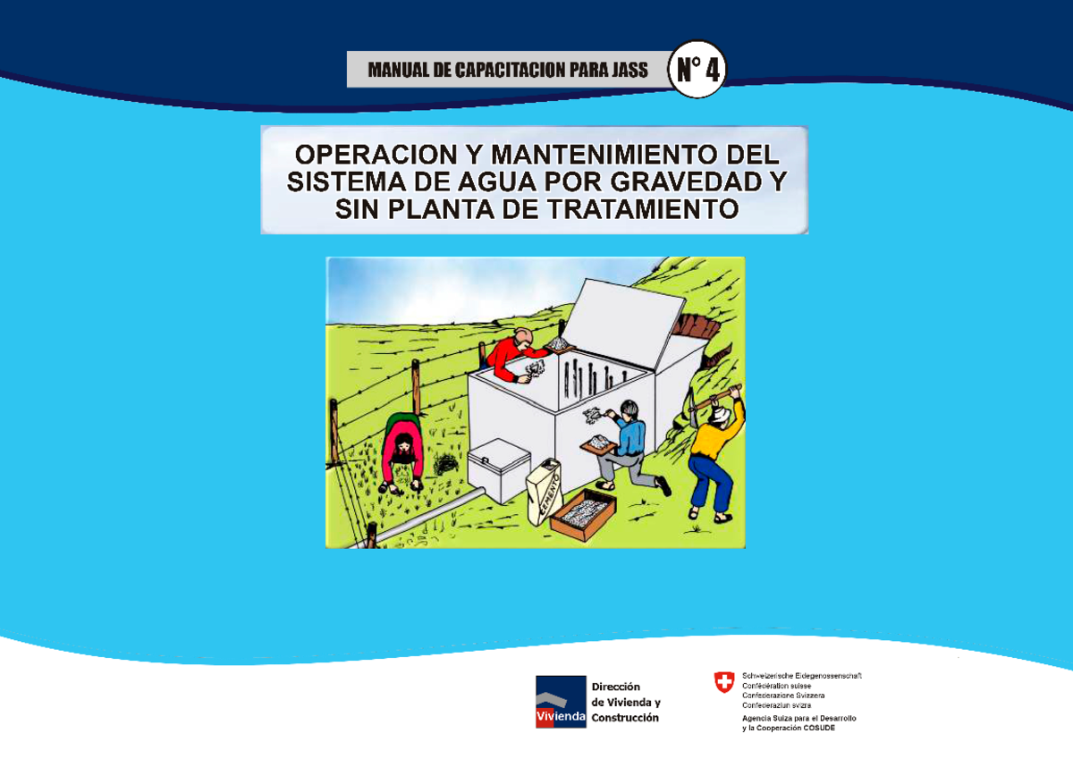 1 Manual DE Operación Y Mantenimiento - OPERACION Y MANTENIMIENTO DEL SISTEMA DE AGUA POR ...