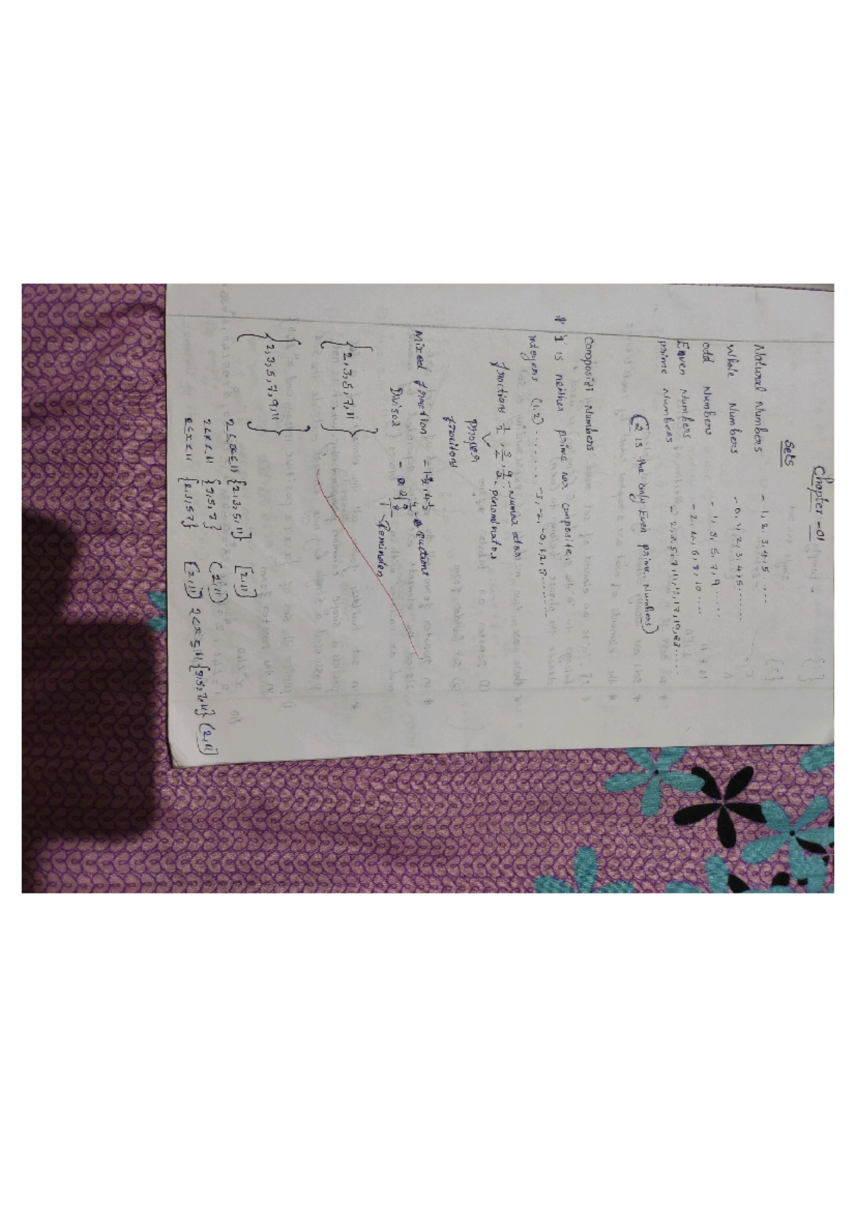 1 - Plus one maths notes chapter 1 - Mathematics class 11 - UoK - Studocu