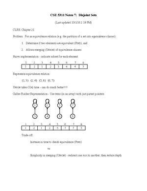 Notes 05 - Hashing - CSE 5311 Notes 5: Hashing (Last updated 1/12/21 11 ...