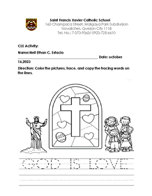 English Activity About Nouns - Bs in English - Saint Francis Xavier ...