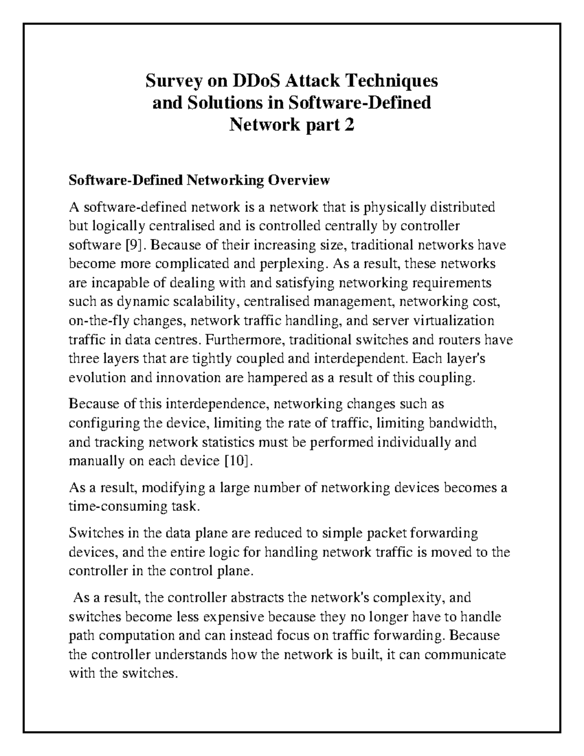 Survey on DDo S Attack Techniques part 2 - Survey on DDoS Attack ...