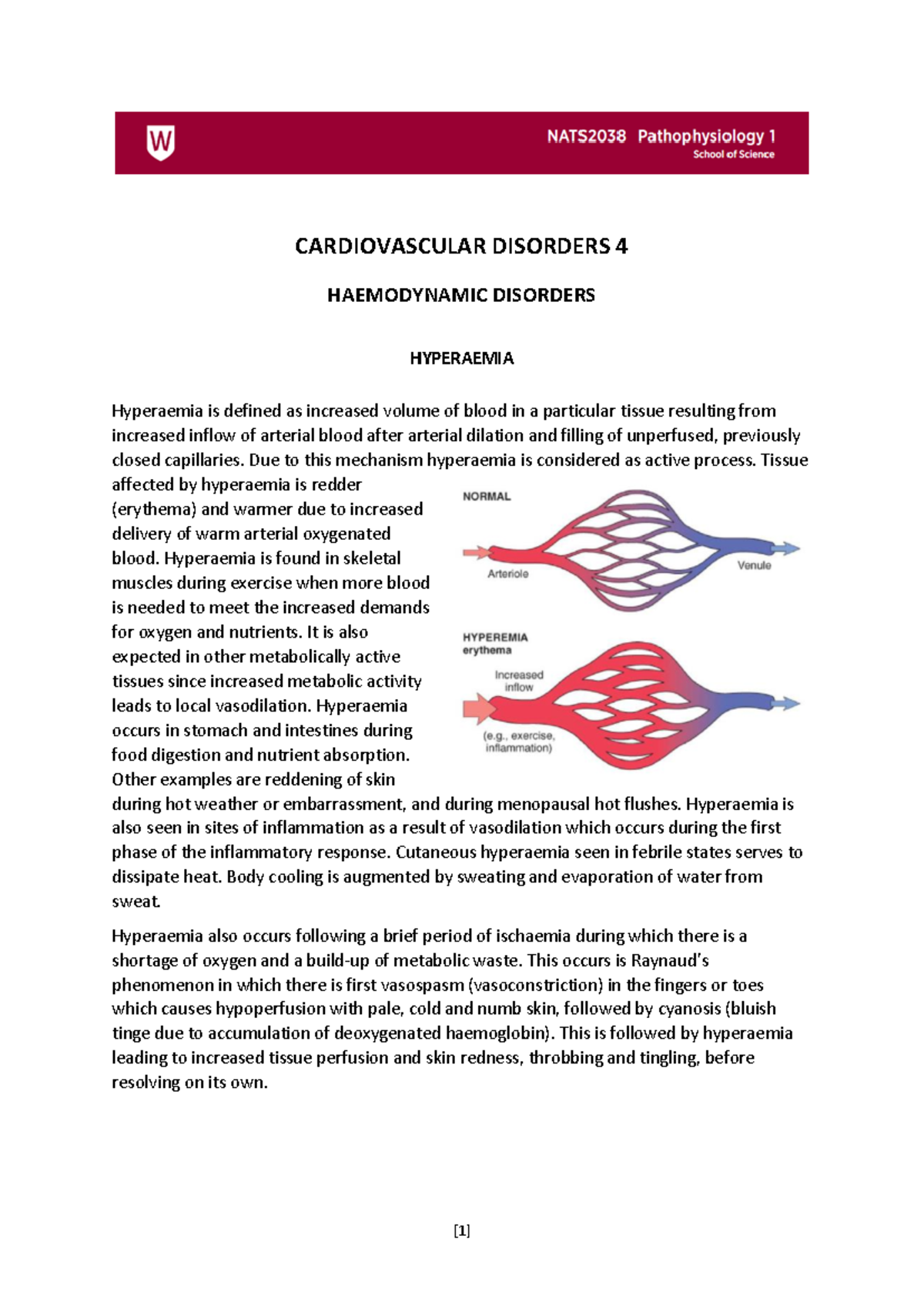 Cardiovascular disorders 4 notes - CARDIOVASCULAR DISORDERS 4 ...