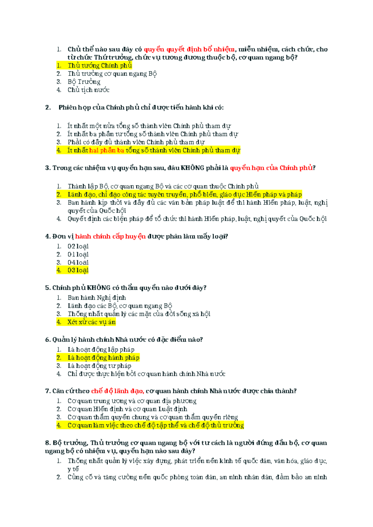 LHC-tn - LHC-tn - Ch ủ th ể nào sau đây cóquy ền quy ết đ nh b ị ổ nhi ệm , mi ễn nhi ệm, cách ...